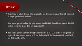 Arithmetic Operations in Assembly Language: Fundamentals ...