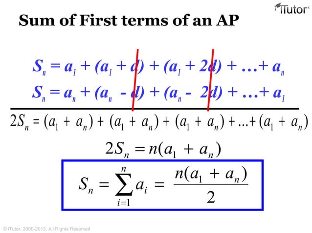 Arithmetic Progression | PPT | Science