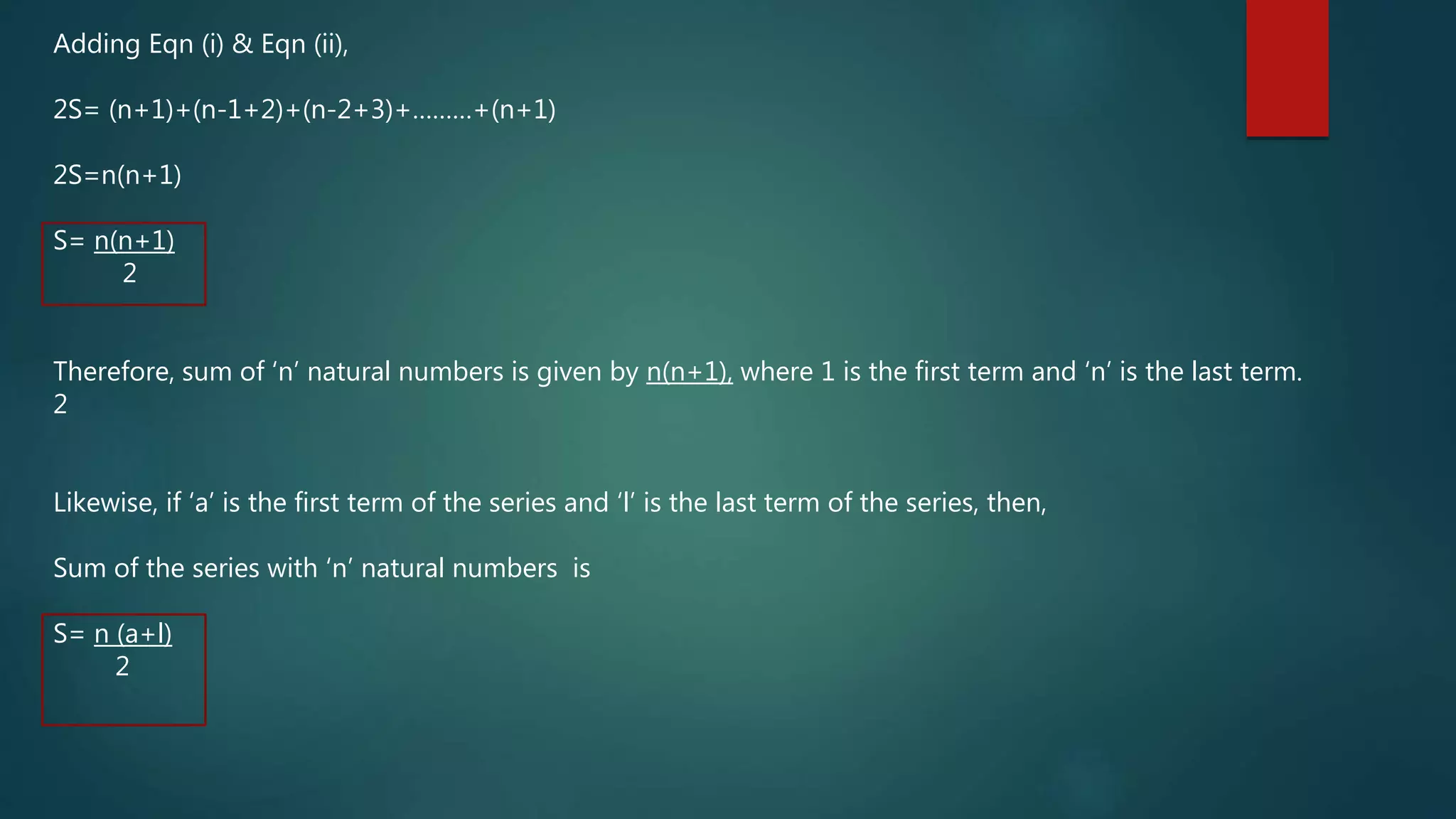 Arithmetic Progression Ppt