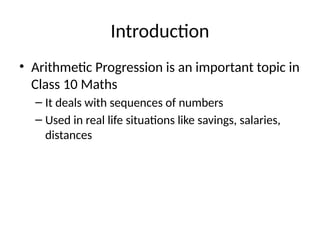 Arithmetic_Progression_Class_10_30_Slides.pptx