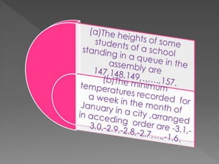 Arithmetic progressions | PPTX
