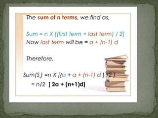 Arithmetic progressions | PPT
