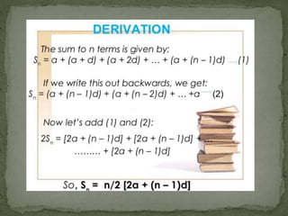 Arithmetic progressions | PPTX