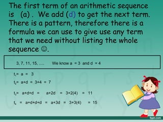 Arithmetic seqence | PPT