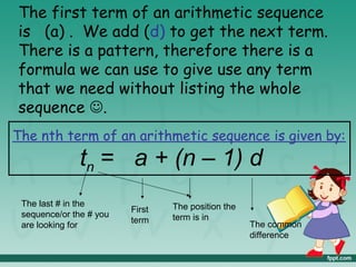 Arithmetic seqence | PPT