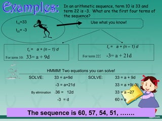 Arithmetic seqence | PPT