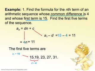 Arithmetic sequence | PPT