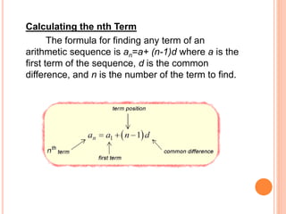 Arithmetic Sequence | PPTX