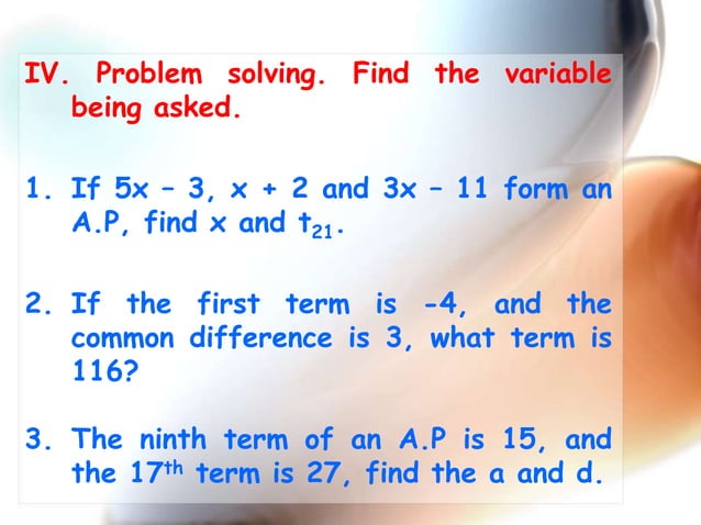 Arithmetic sequence.ppt
