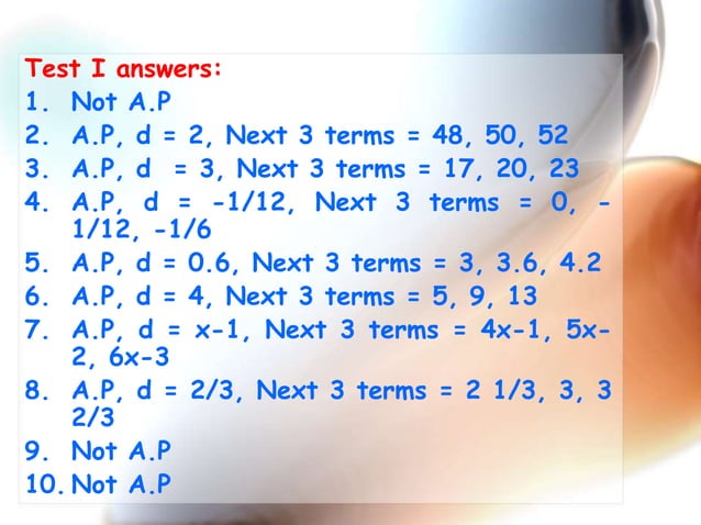Arithmetic sequence.ppt