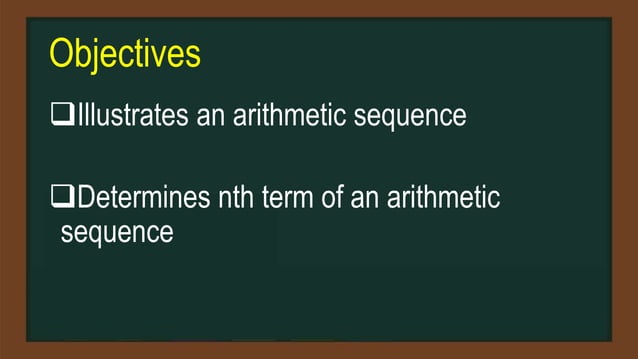 Arithmetic Sequence Pptx