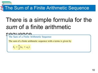 Arithmetic Sequence Presentation- Mathematics in the modern worls | PPT