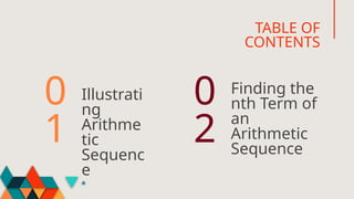 Mathematics 10 Quarter I Arithmetic Sequence | PPTX