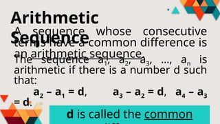 Mathematics 10 Quarter I Arithmetic Sequence | PPTX