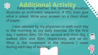 arithmetic sequence goxlhxohxhoxhoxhlxho | PPT