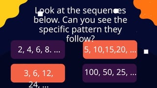 arithmetic sequence for grade 10 mathematics | PPTX