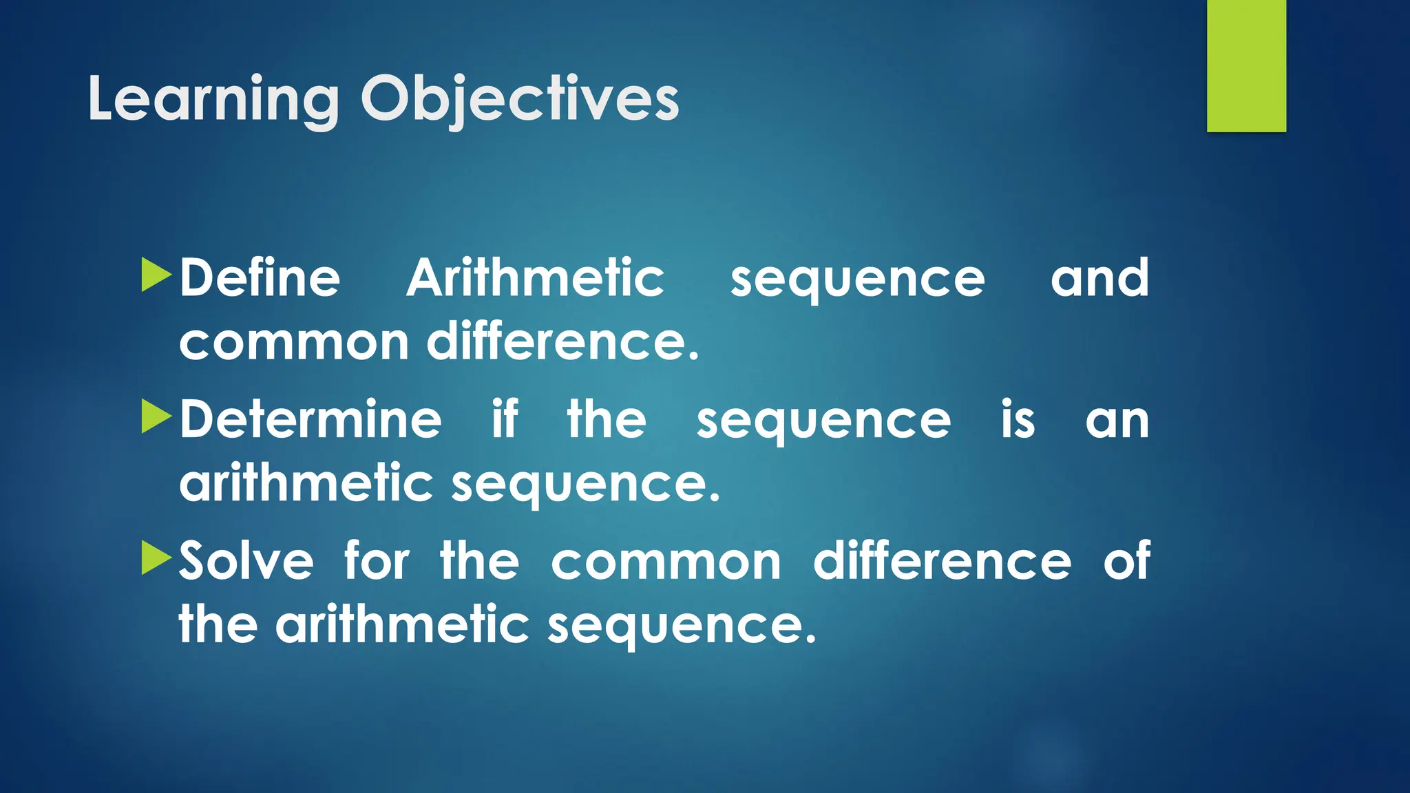 ARITHMETIC SEQUENCE- An introduction.pptx