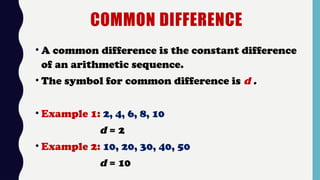ARITHMETIC SEQUENCE 2 - MATHEMATICS GRADE 8.pptx