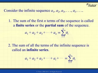 Arithmetic Sequence and Series | PPTX