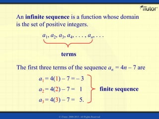 Arithmetic Sequence and Series | PPTX