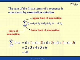 Arithmetic Sequence and Series | PPTX