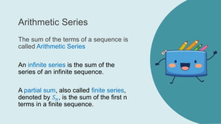 Arithmetic Sequence and Series Sample Exercises and Problems.pptx