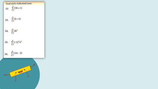 Arithmetic Sequence and Series Sample Exercises and Problems.pptx