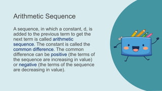 Arithmetic Sequence and Series Sample Exercises and Problems.pptx