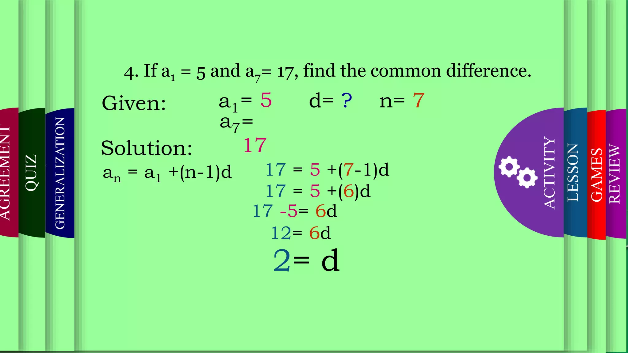 arithmetic sequence.pptx | Free Download