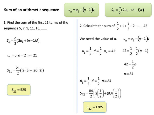 Arithmetic sequences (1).ppt