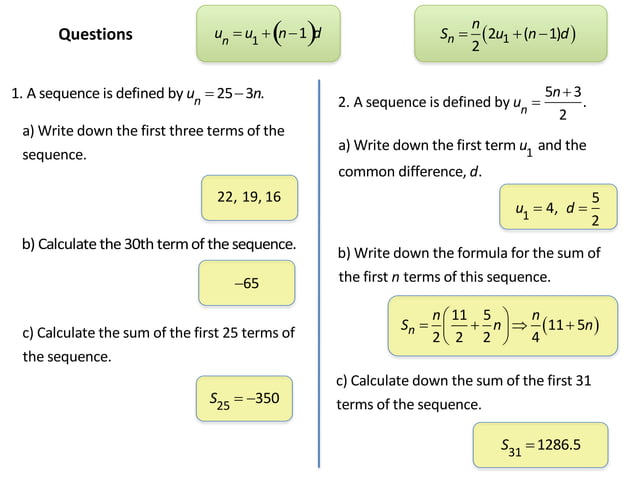 Arithmetic sequences (1).ppt