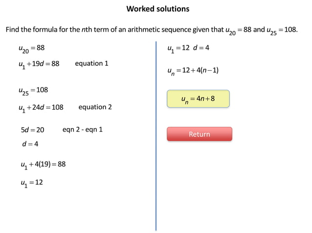 Arithmetic sequences (1).ppt