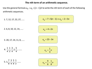 Arithmetic sequences (1).ppt