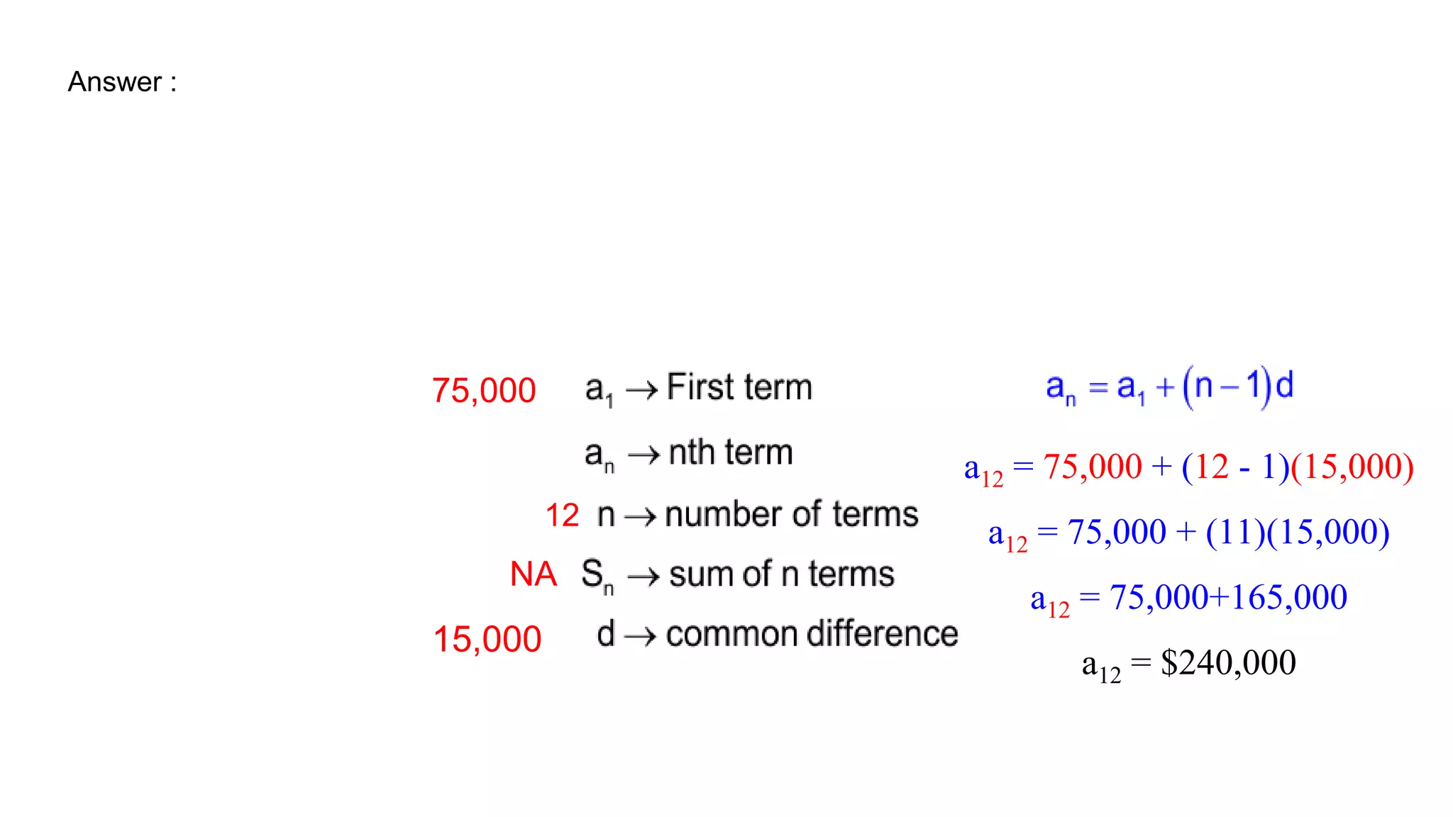 Arithmetic sequences and series | PPTX