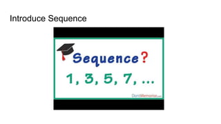 Arithmetic sequences and series | PPTX
