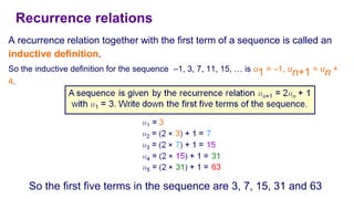 Arithmetic sequences and series | PPTX