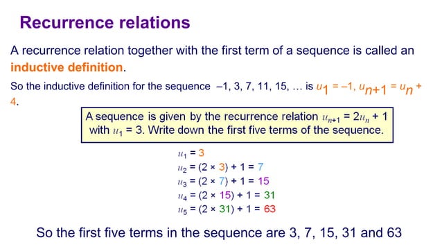 Arithmetic sequences and series | PPTX