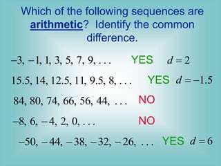 Arithmetic Sequences and Series.ppt