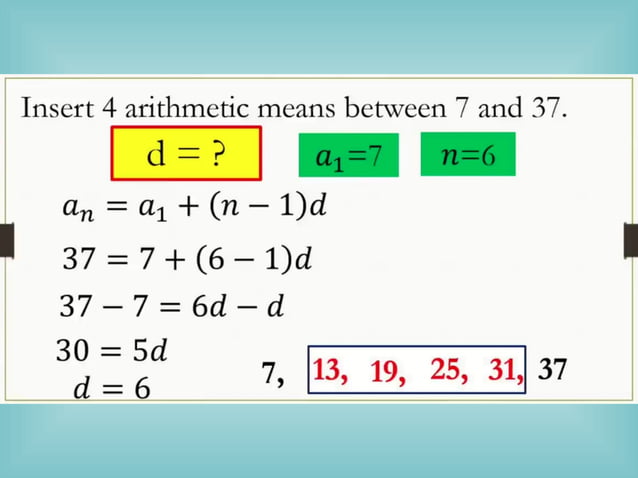 Arithmetic Sequences and Series.ppt grade 10 | PPT