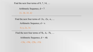 Arithmetic Sequences and Series-Boger.ppt