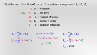 Arithmetic Sequences and Series-Boger.ppt