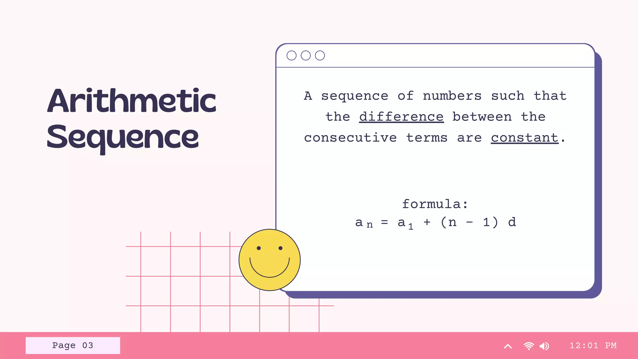 Arithmetic sequence, series, mean.pdf