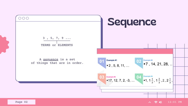 Arithmetic sequence, series, mean.pdf