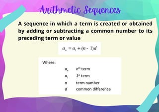 Arithmetic Sequences Lesson (1).pdfbrttttty | PDF