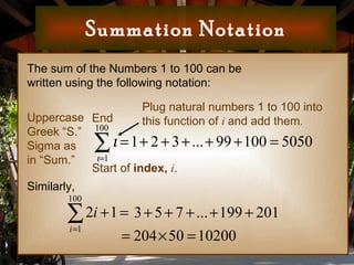 Arithmetic Series | PPT