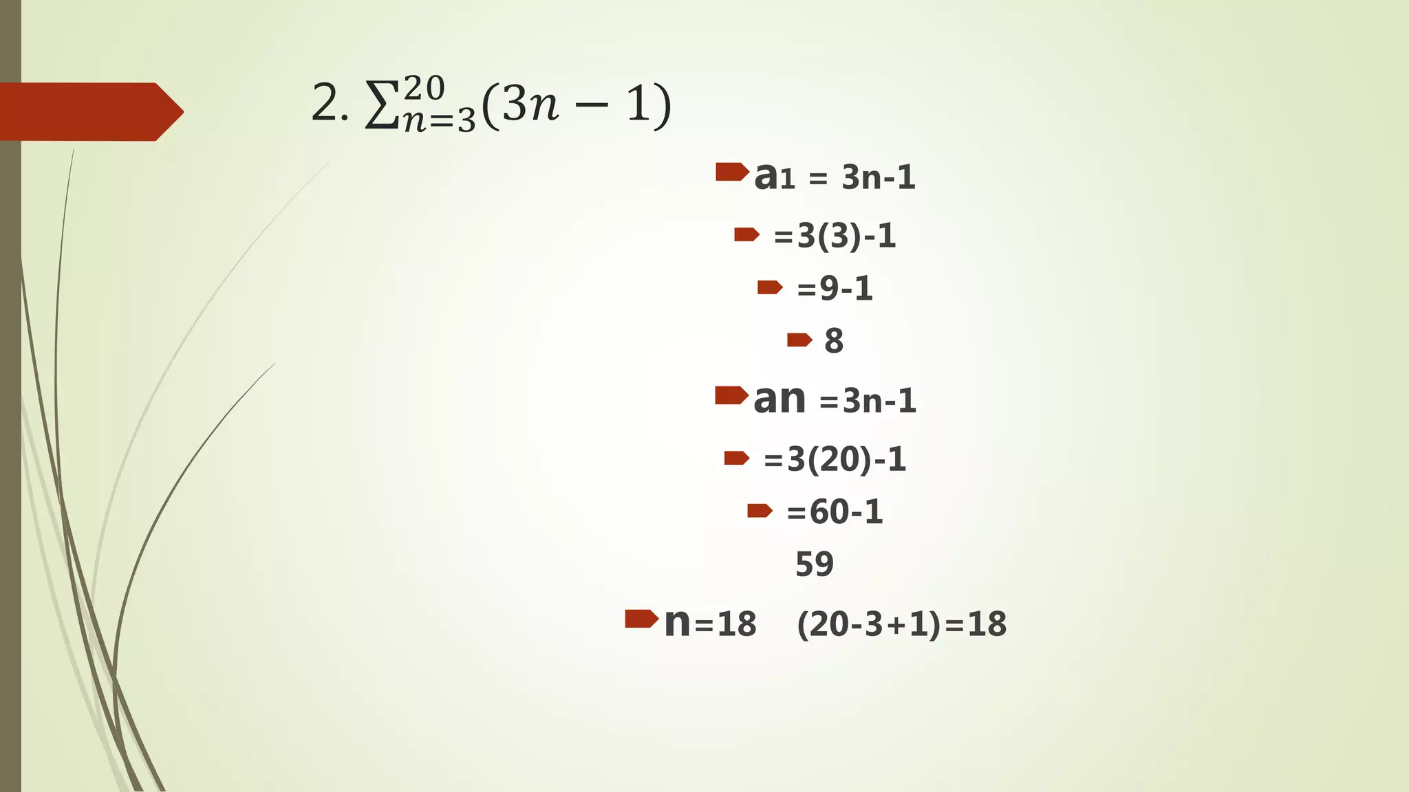 Arithmetic series | PPTX