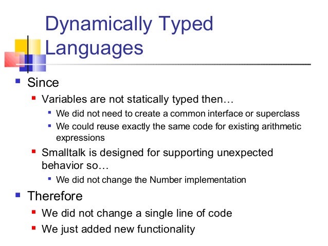 Arithmetic With Measures On Dynamically Typed Object Oriented Languag…