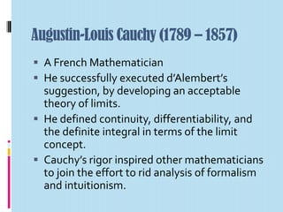 Arithmetization of Analysis | PDF
