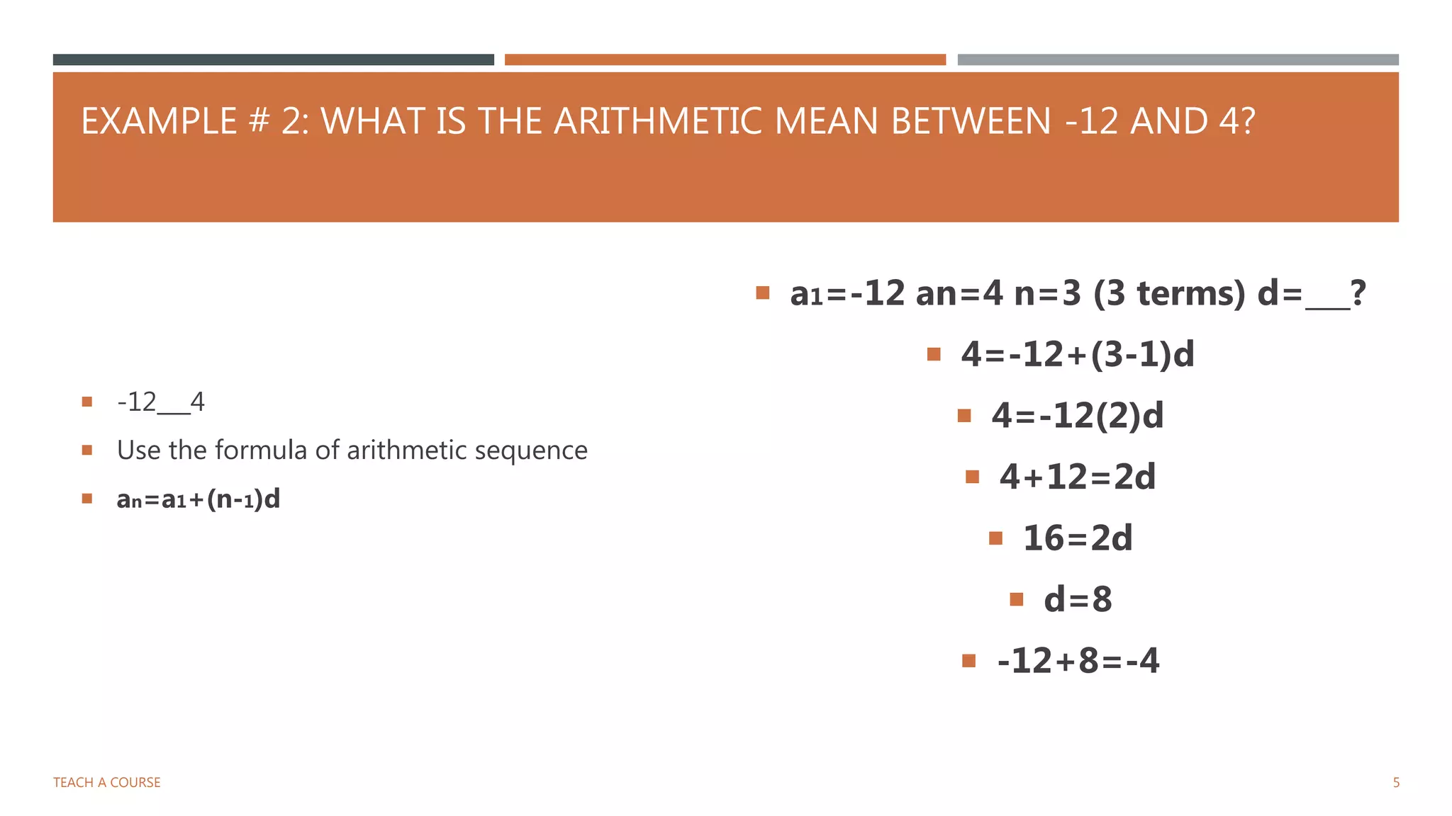 Arithmetic mean | PPTX
