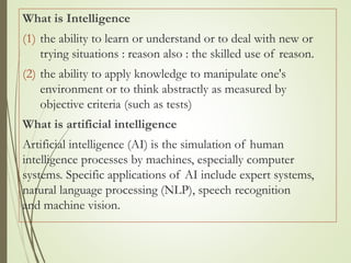 Aritificial intelligence | PPTX
